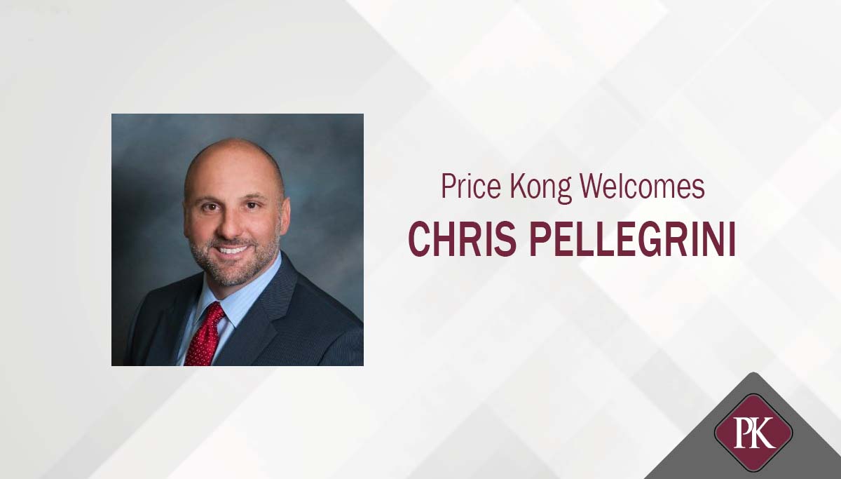 Price Kong Welcomes Chris Pellegrini