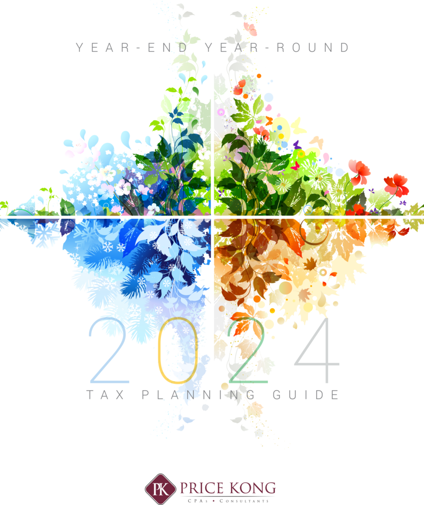 Price Kong 2024 Year-End Tax Planning Guide - Price Kong